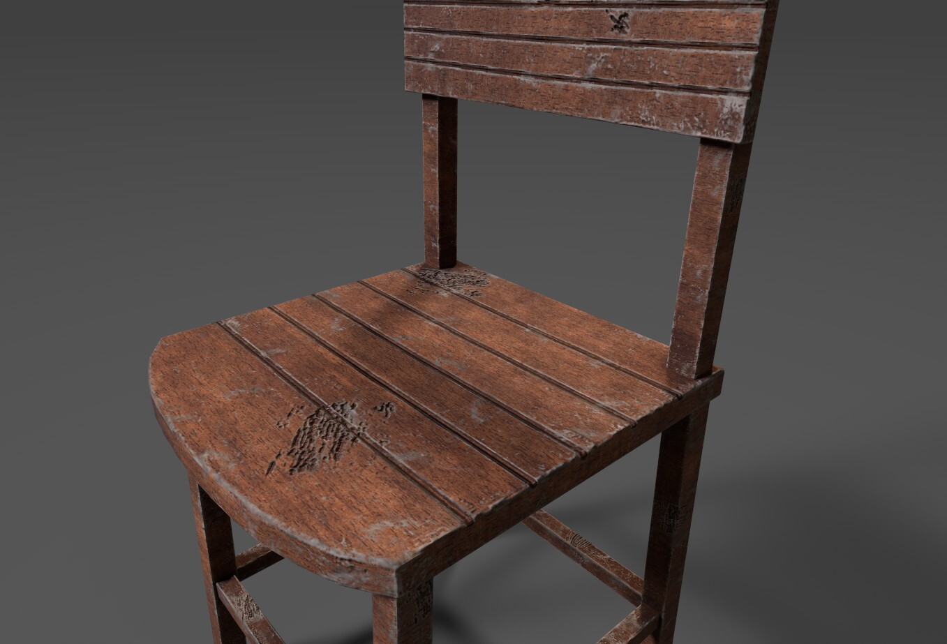 ArtStation - Old Rusted Chair