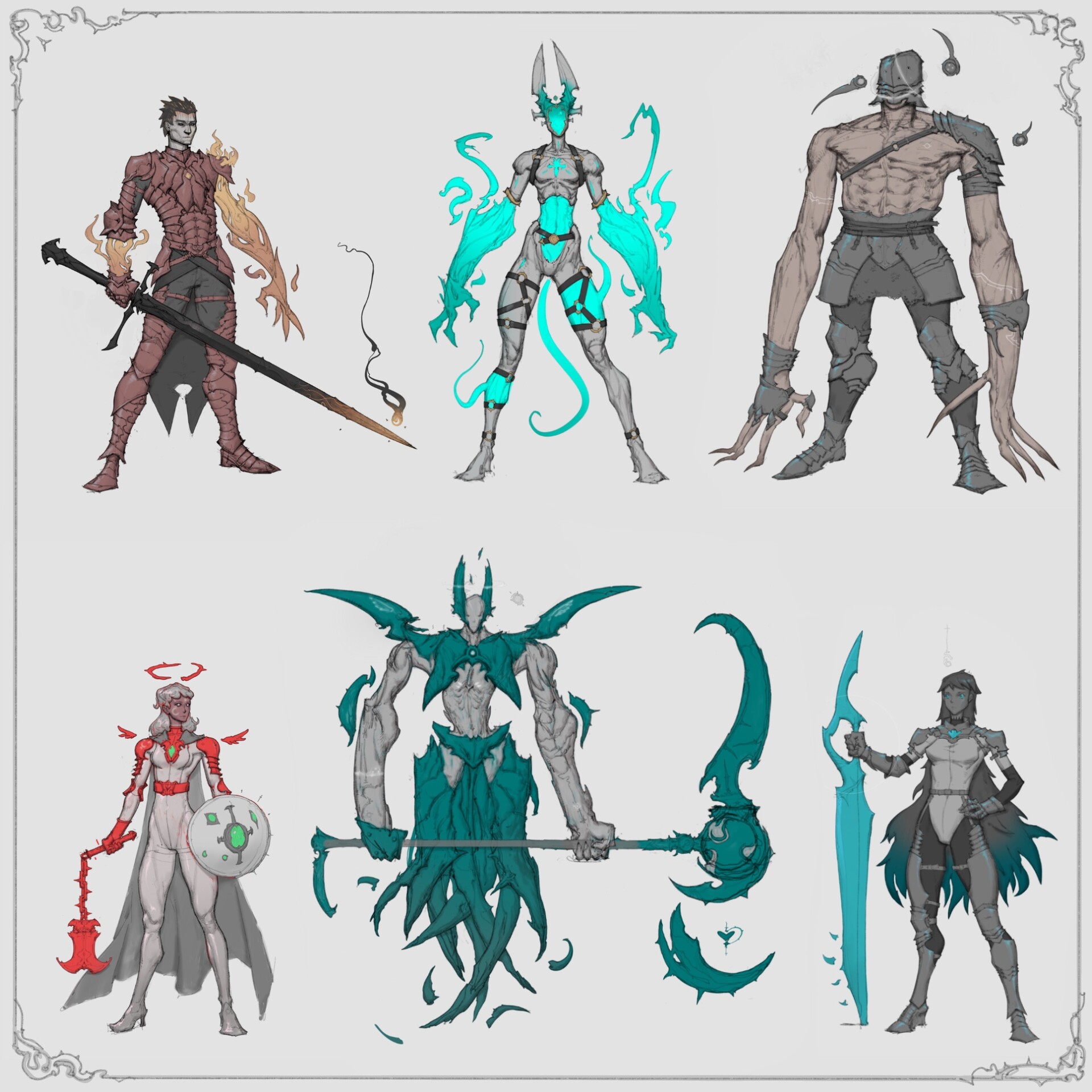 ArtStation - Character concept practice