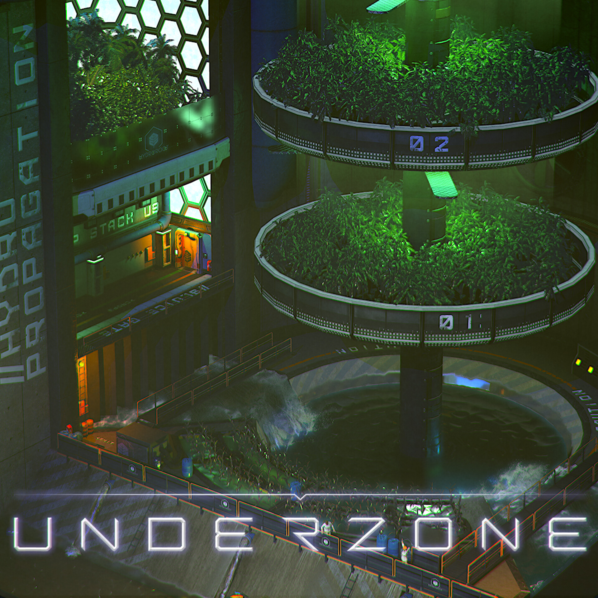 ArtStation - Underzone: Hydroroot