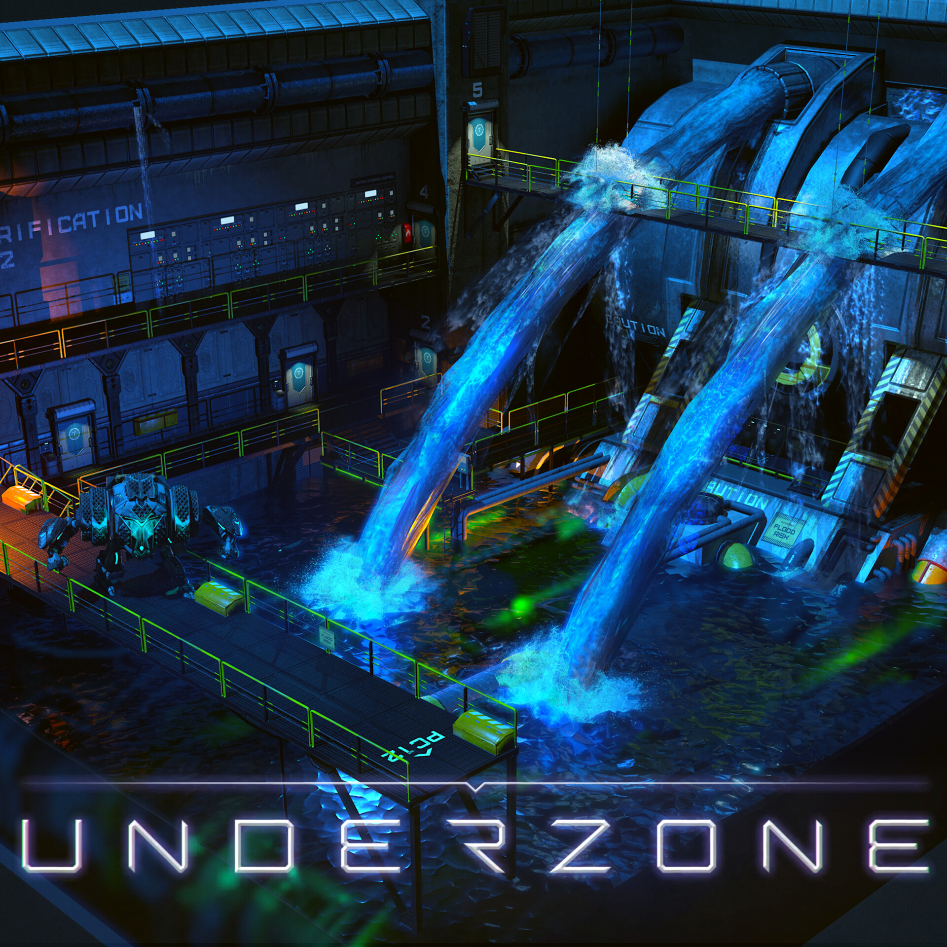 ArtStation - Underzone: Thames Waterworks