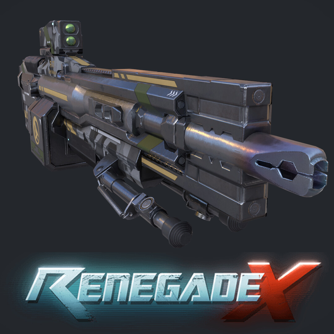 ArtStation - GDI Light Railgun