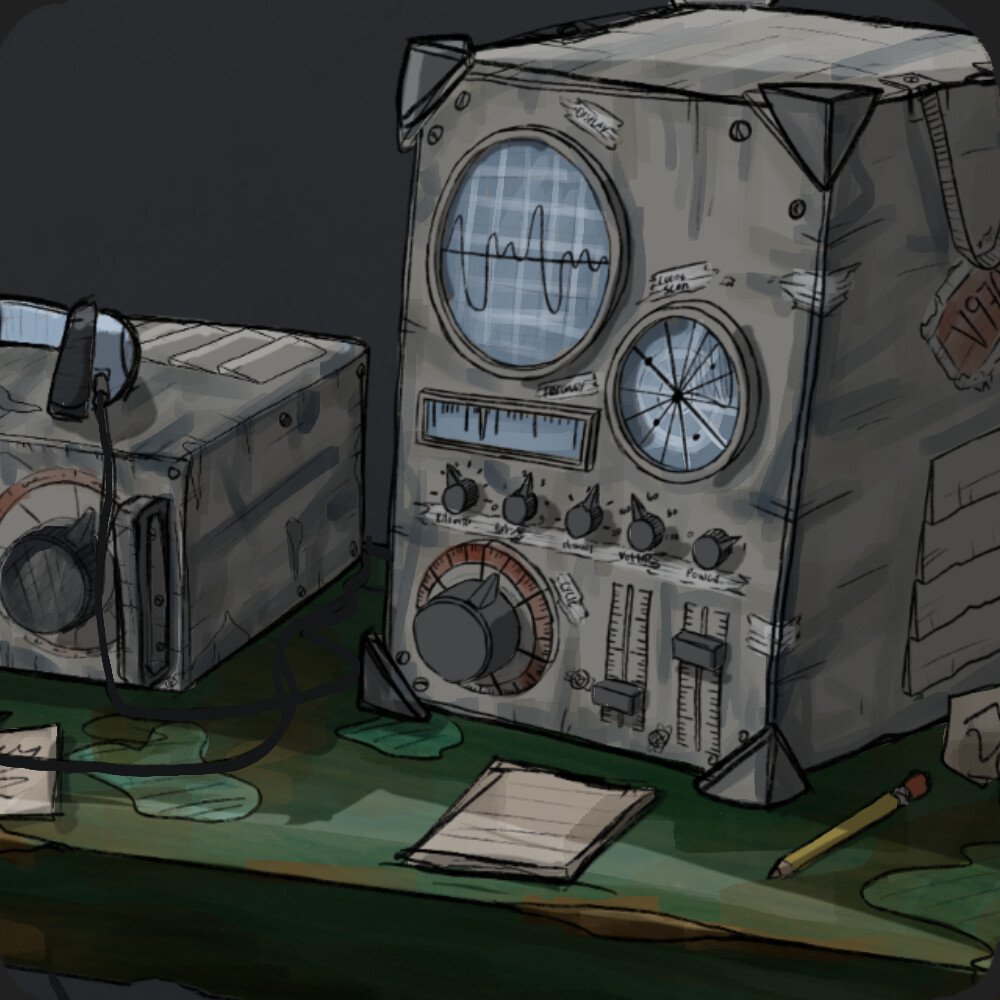 ArtStation - Military Scientist Researching Ancient Weapons