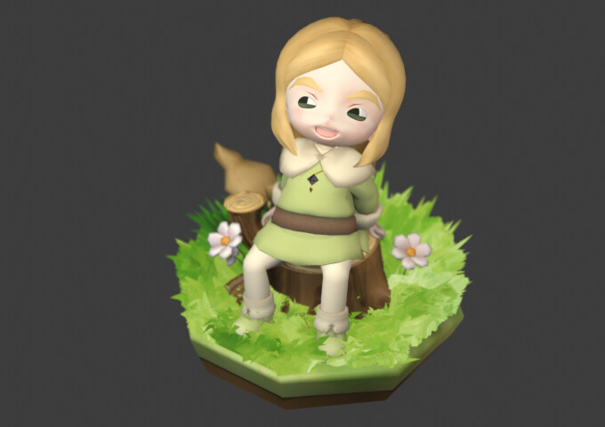 ArtStation - Prince Pietro(Popolocrois Monogatari fan art)