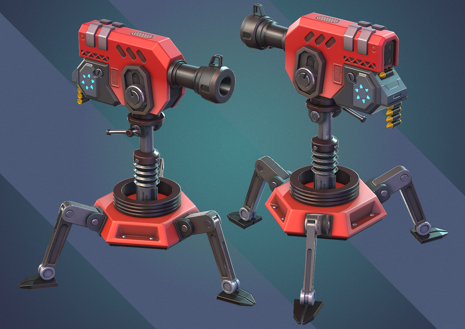 ArtStation - Turret Gun