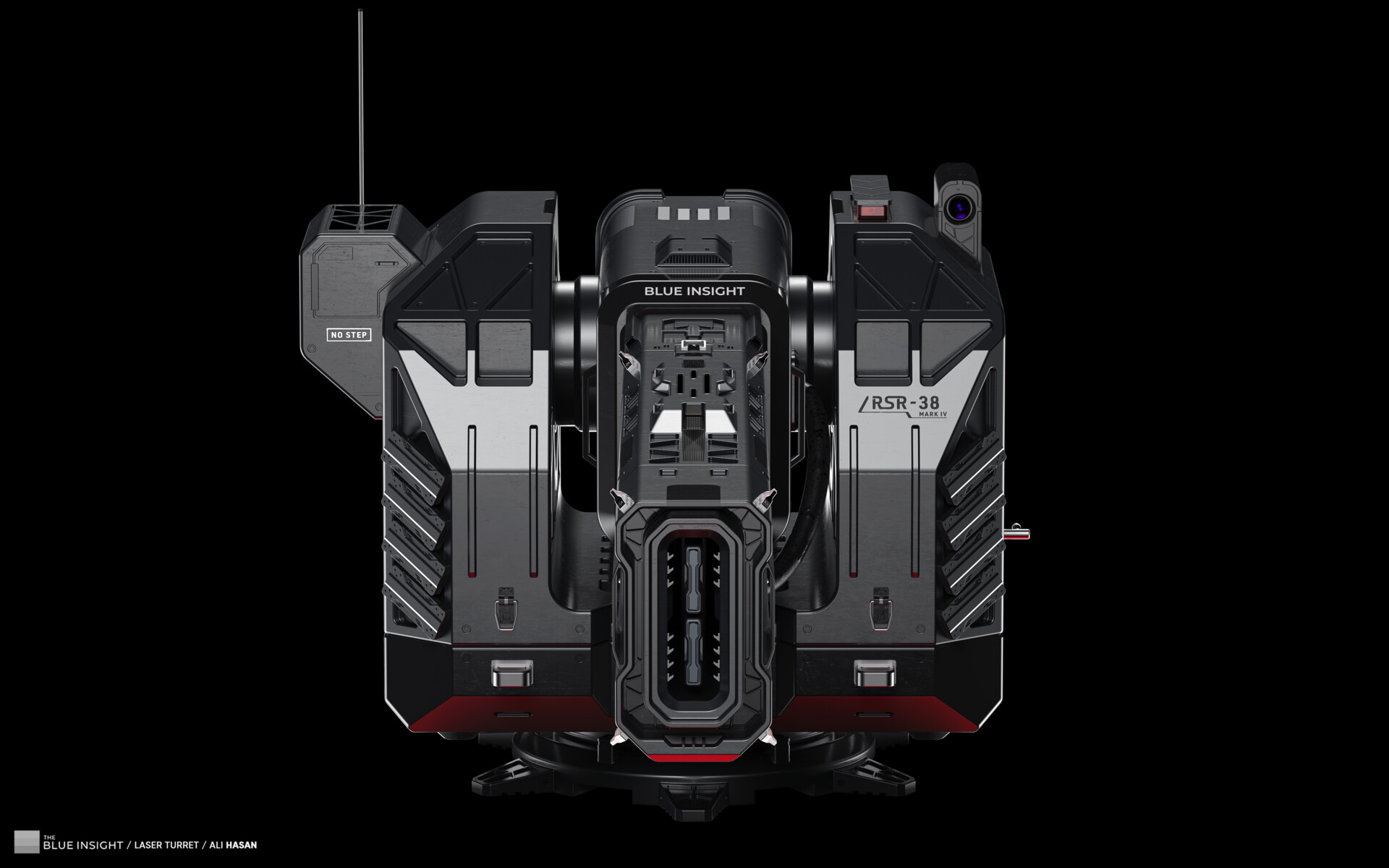 ArtStation - Laser Turret