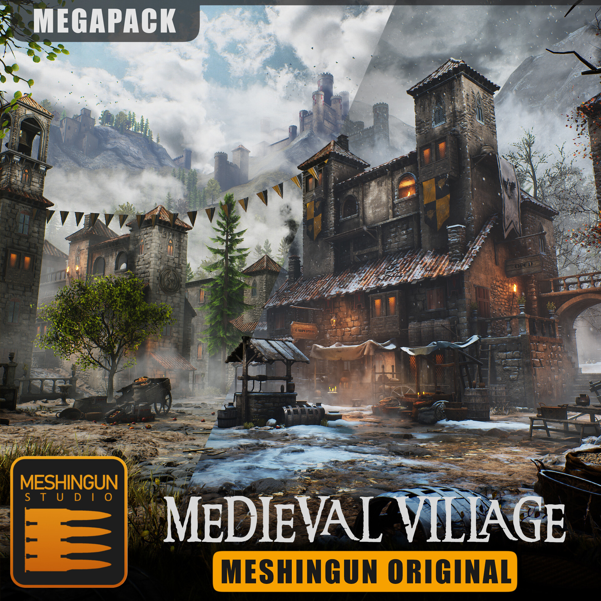 ArtStation - Medieval Village Megapack by Meshingun Studio - Unreal ...