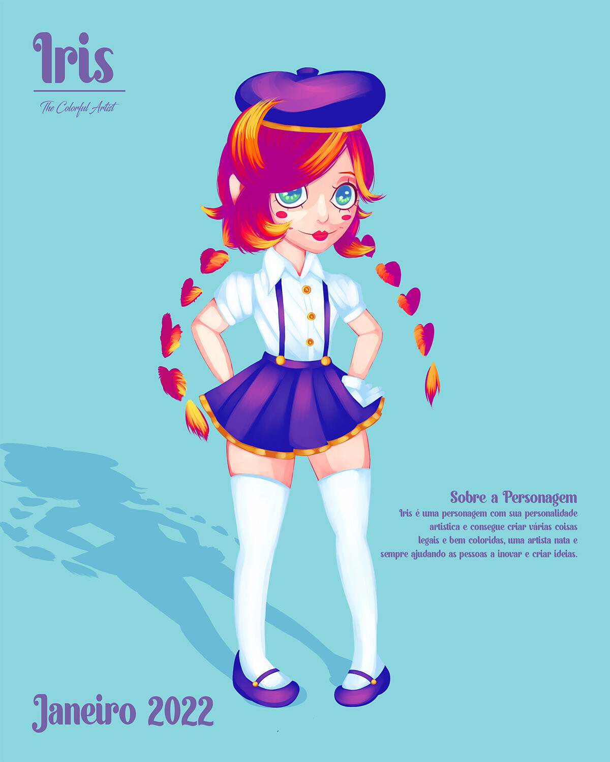 ArtStation - Remake of Concept Character Iris and ART 2020-2022