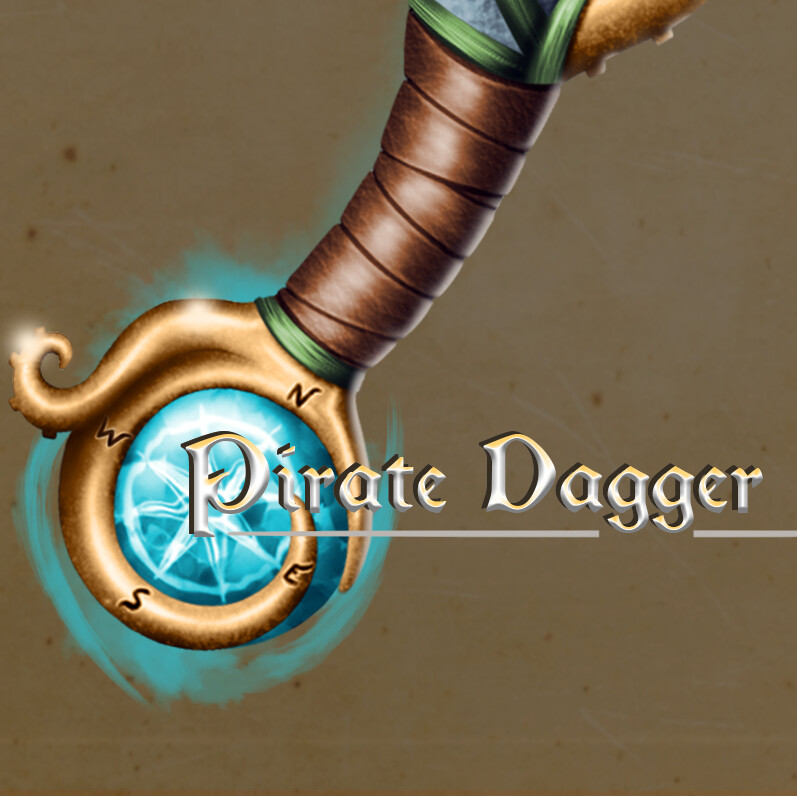 ArtStation - Pirate Dagger