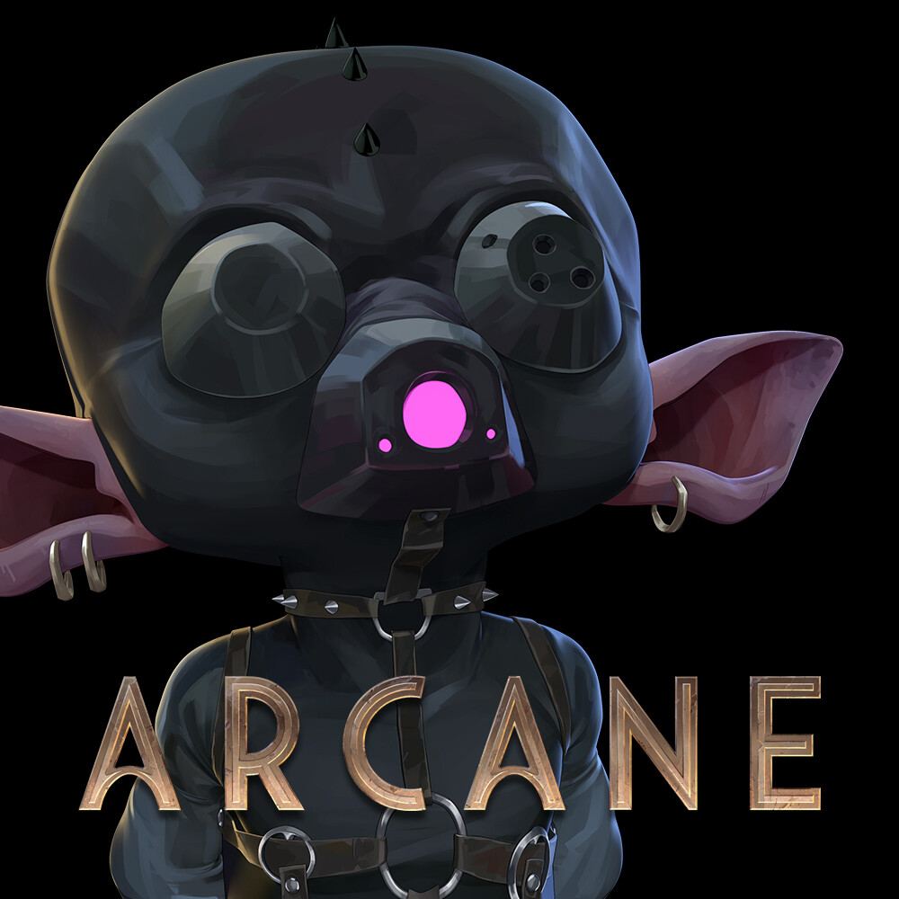 ArtStation - Arcane - character texturing