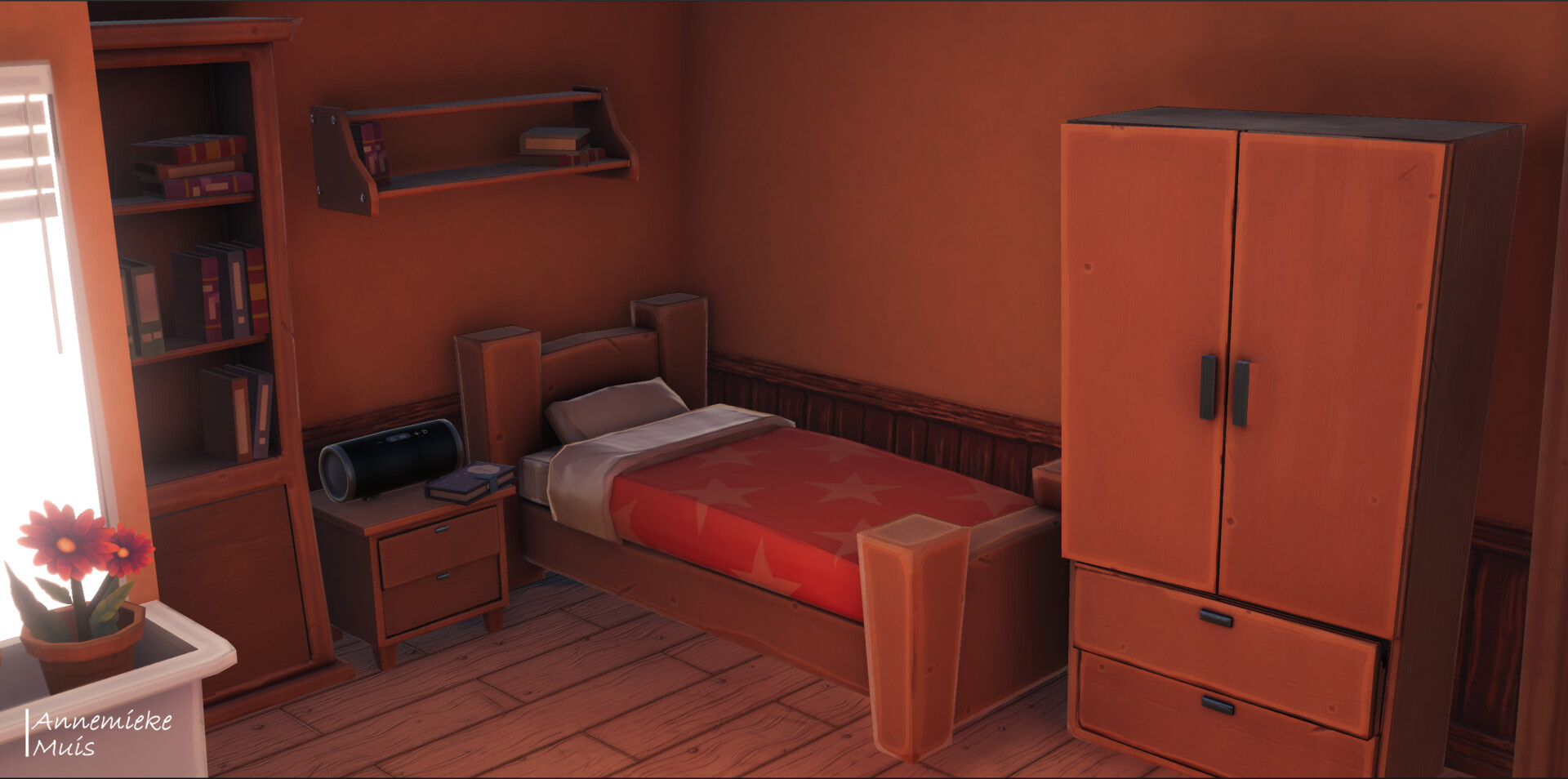 ArtStation - Bullying game Jibe room