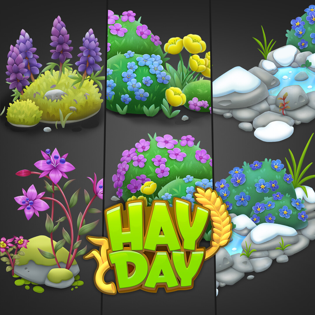 ArtStation - Hay Day - Sanctuary Deco