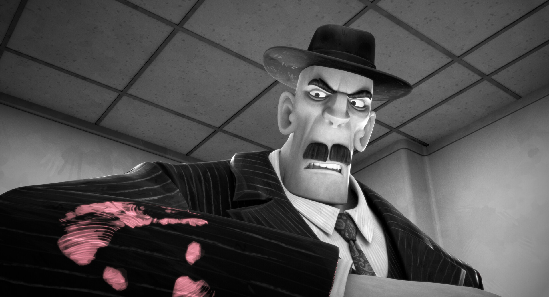 ArtStation - Short graduation movie "Cliché" - MOBSTER