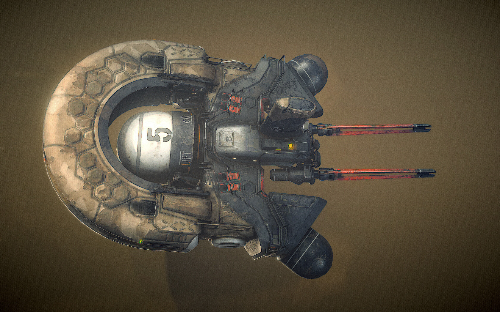 ArtStation - Homeworld: Desert of Kharak Veteran Gaalsien Assault Ship