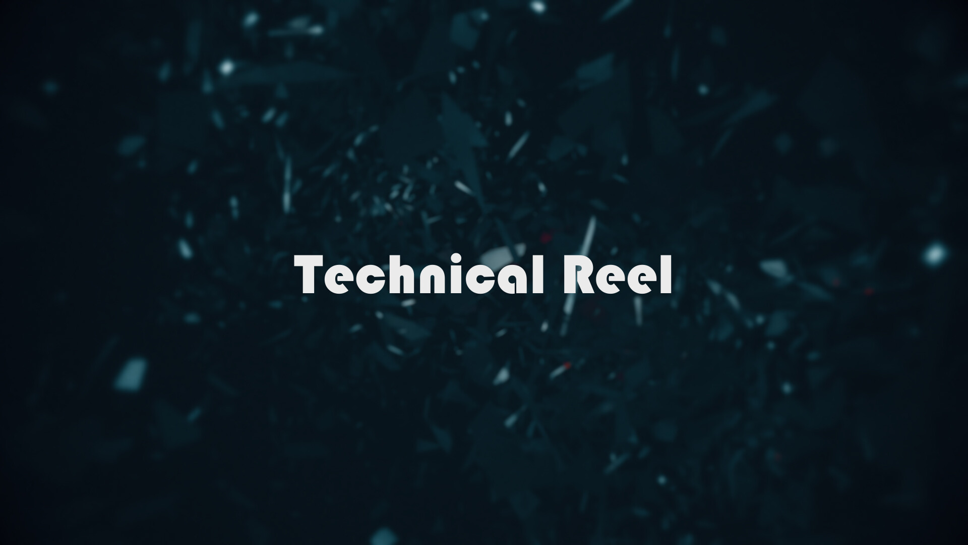 ArtStation - Technical Reel