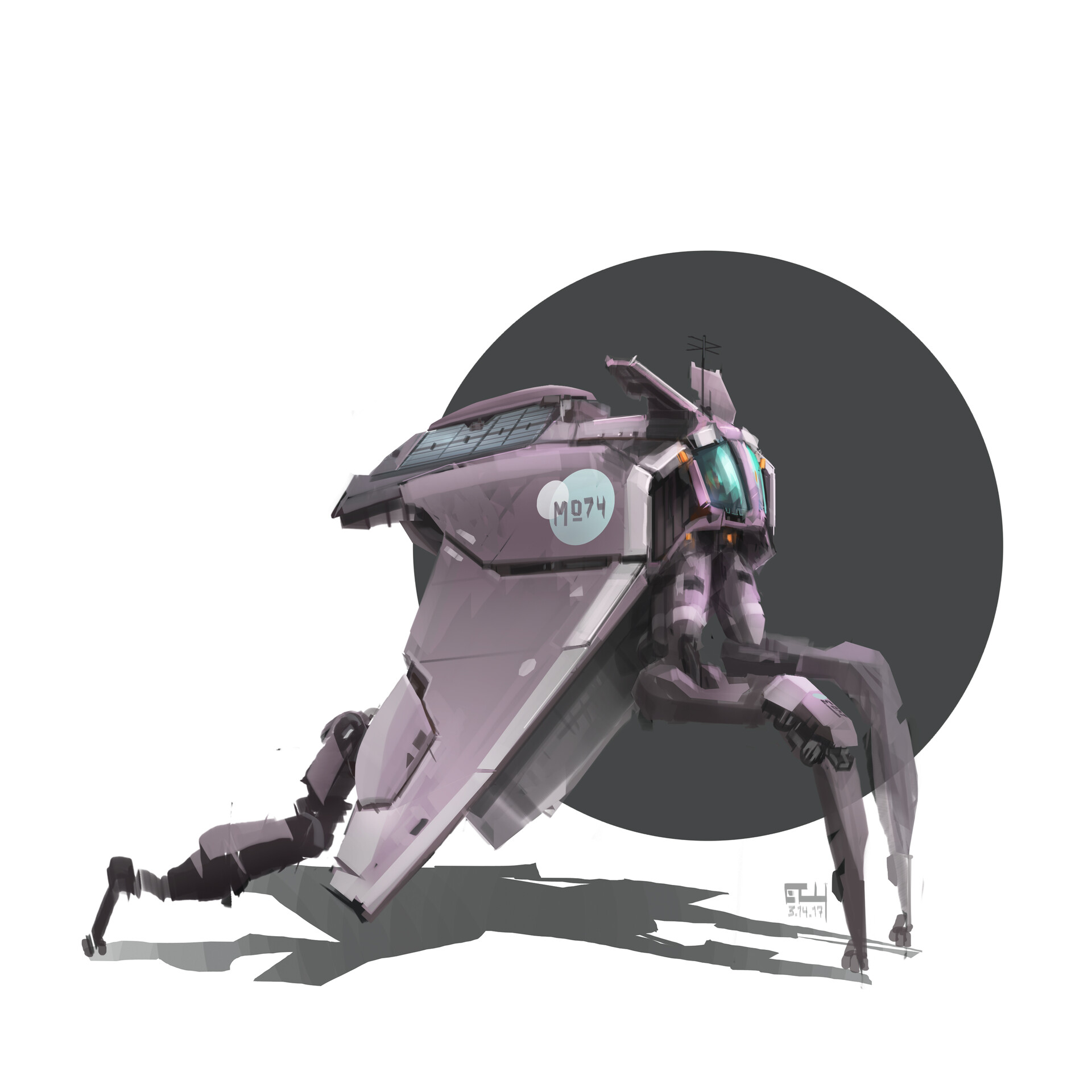 ArtStation - Insect Mech03 | 2017