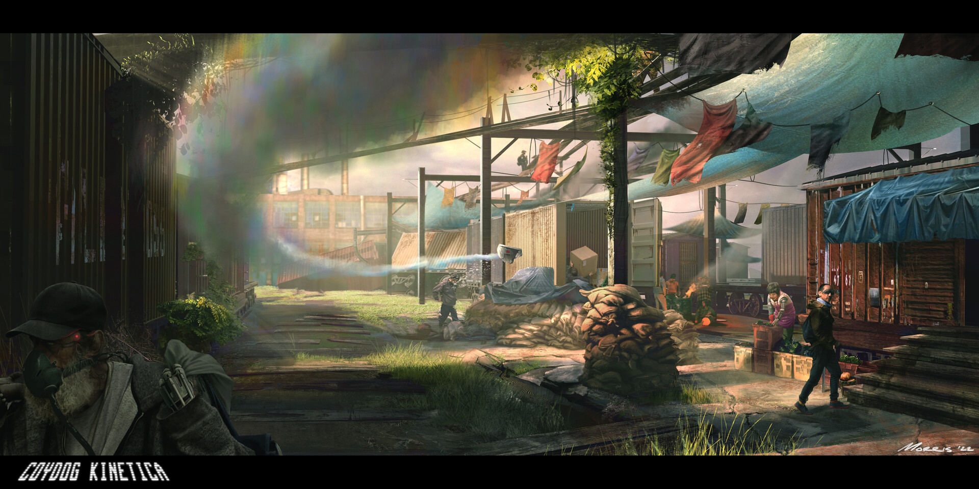 ArtStation - COYDOG KINETICA - Trainyard Outpost