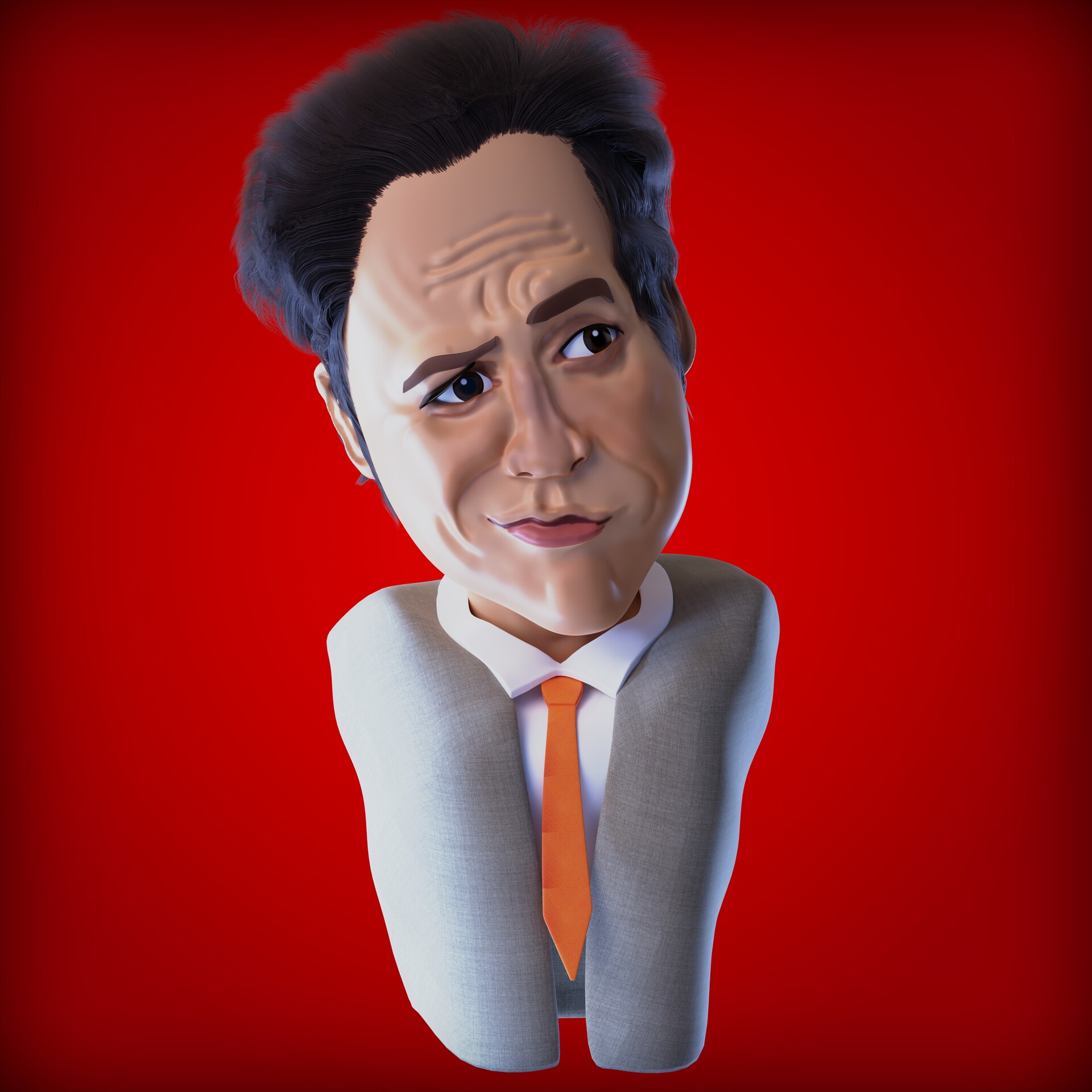 ArtStation - Stylized Robert Downey Jr.