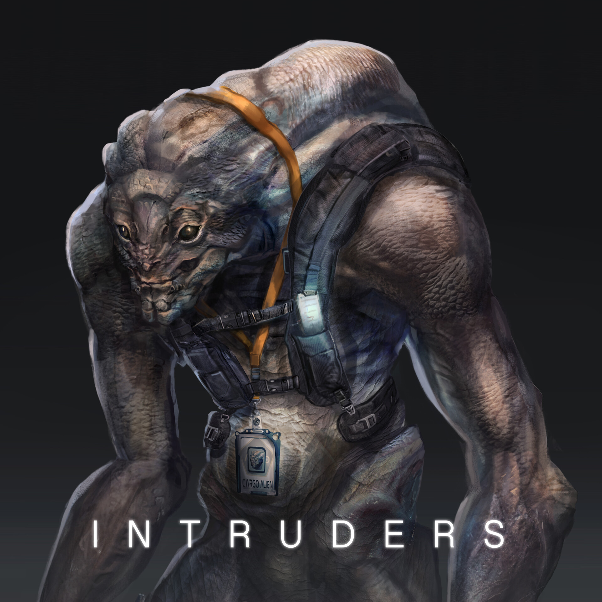 ArtStation - Intruders - Cargo Carrier Alien