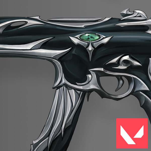 ArtStation - Forsaken Spectre - VALORANT