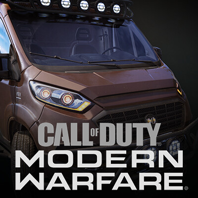 ArtStation - In-game vehicle asset for «Call of Duty – Modern Warfare»