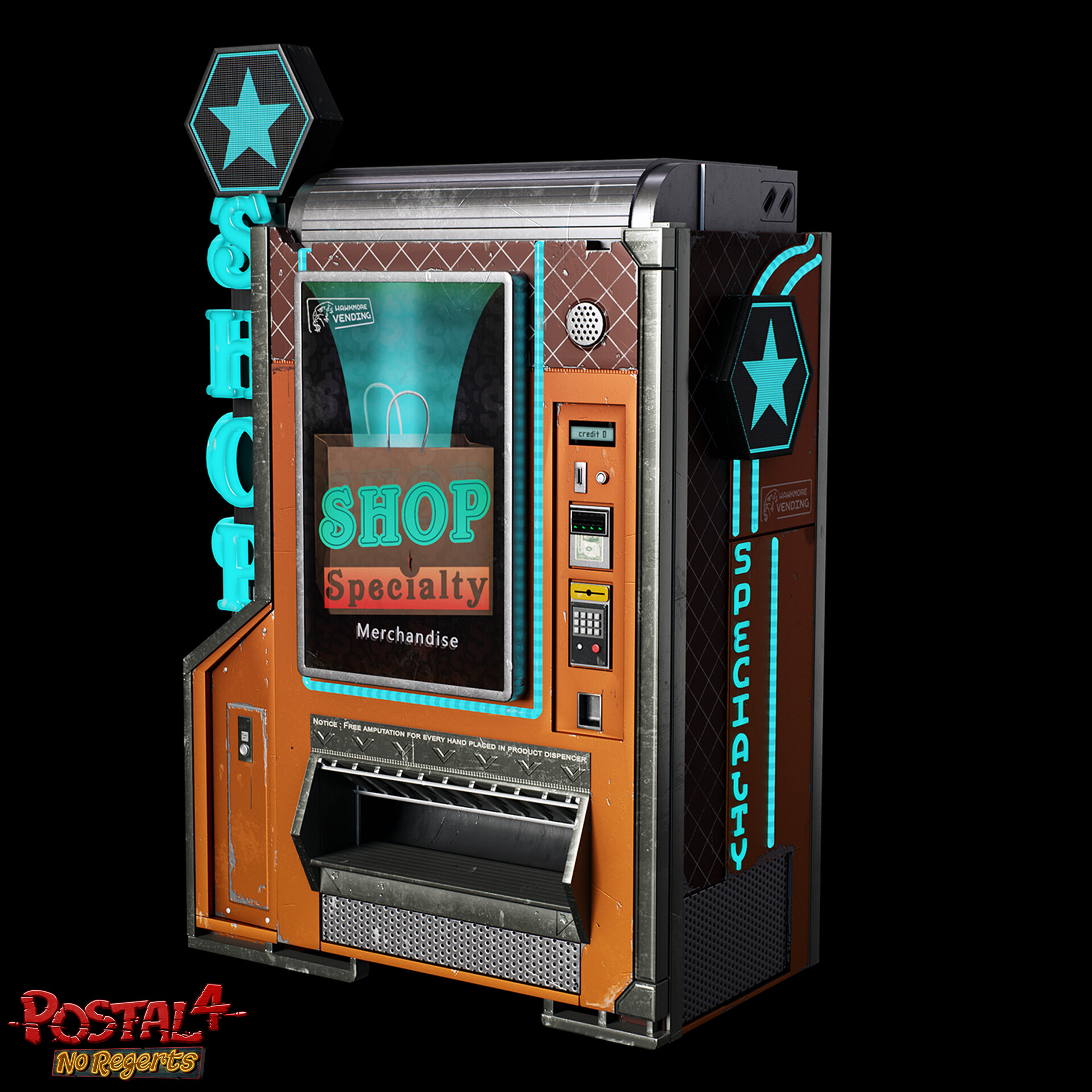 ArtStation - SHOP Vending Machine - Postal 4