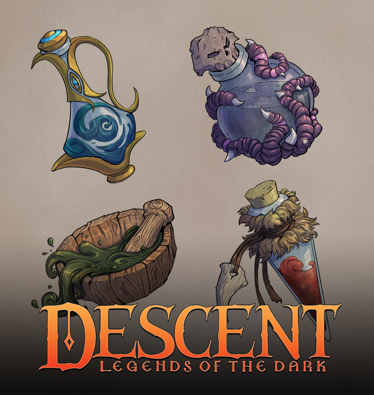 ArtStation - Descent: Legend of the Dark