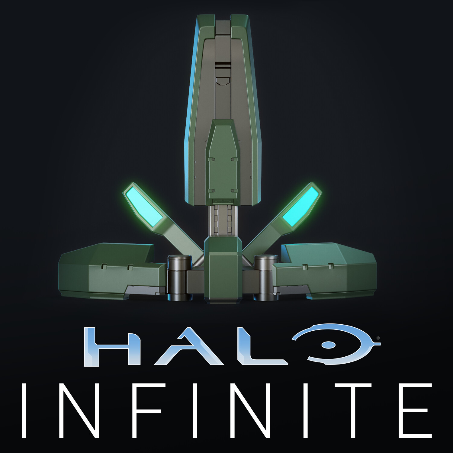 ArtStation - Halo Infinite - Drop Shield model