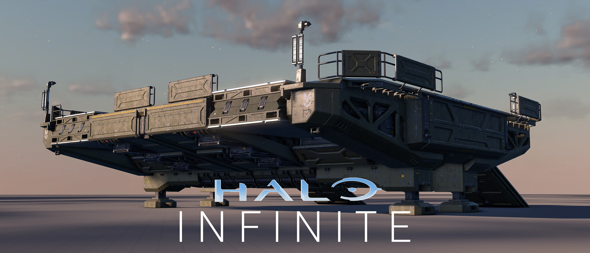 ArtStation - Halo Infinite - UNSC FOB