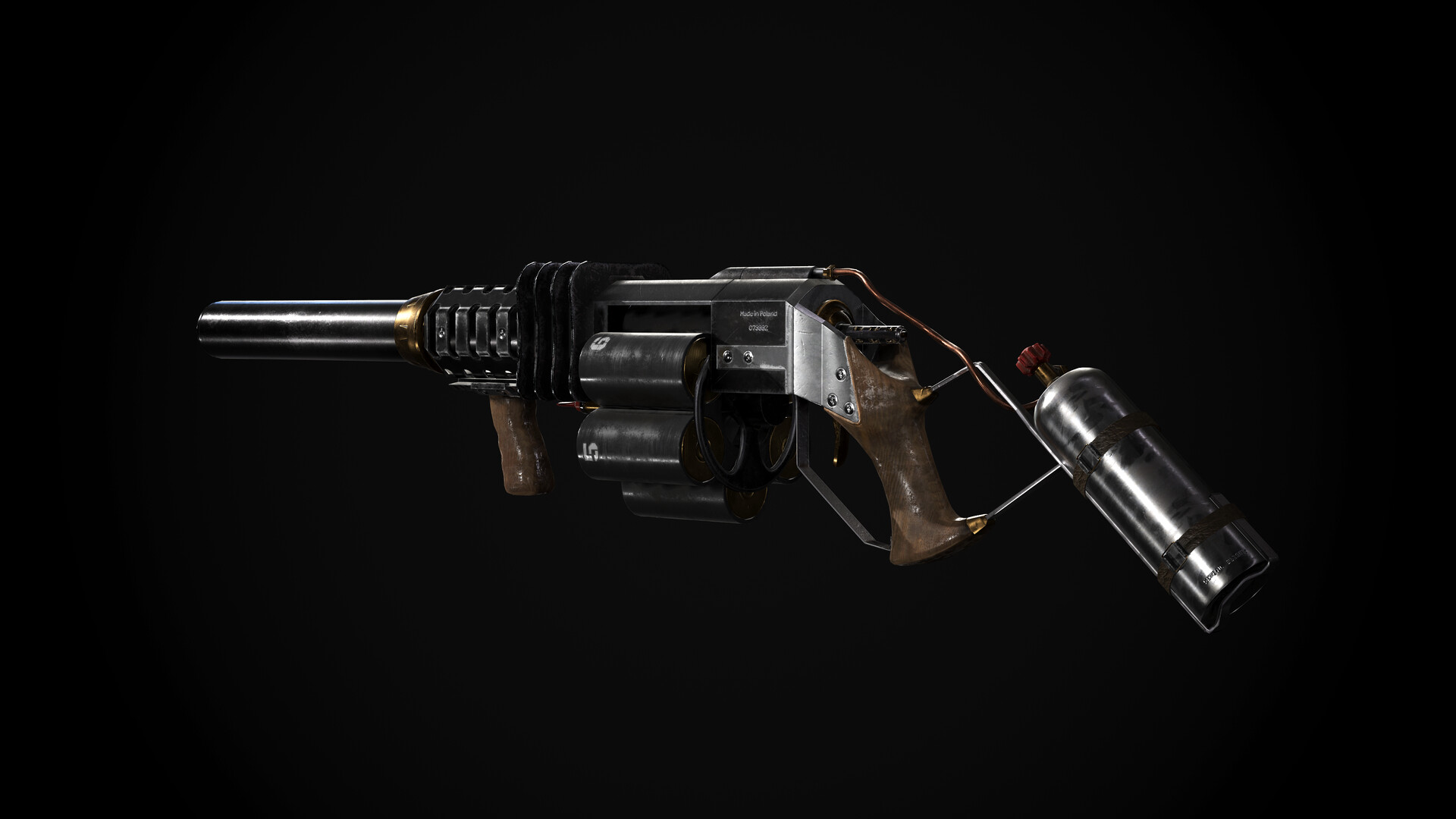 ArtStation - Diesel Punk Shootgun