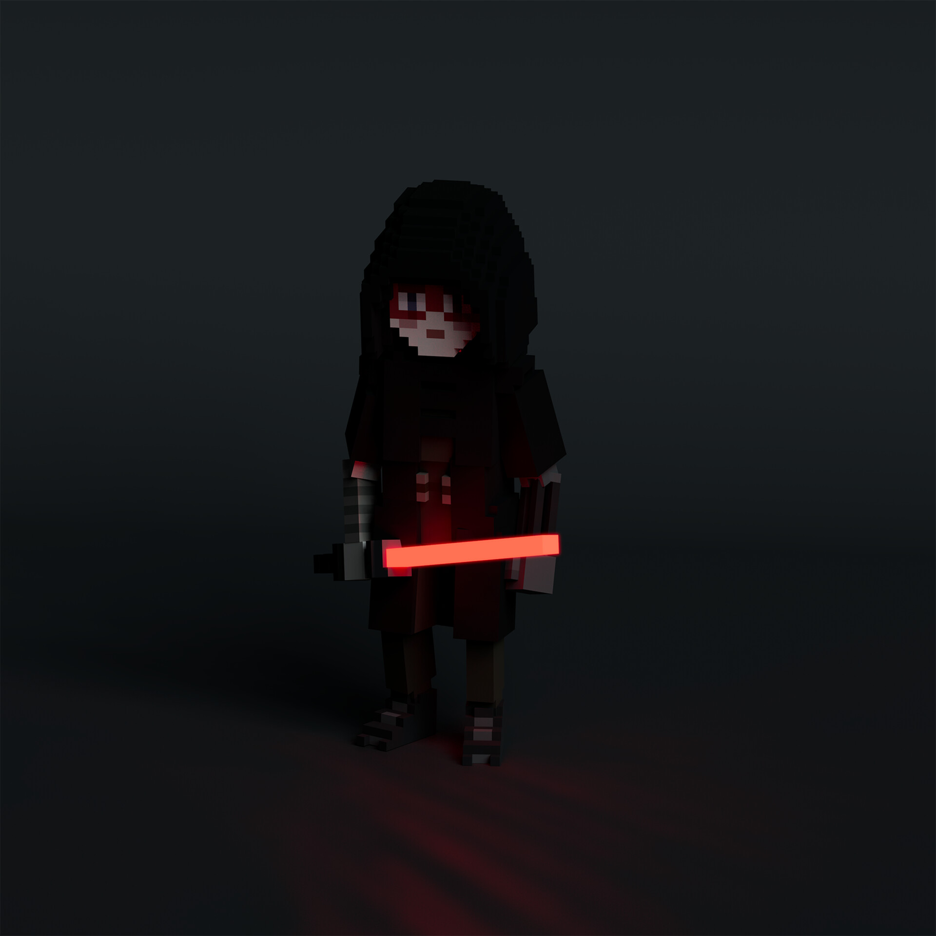 ArtStation - Space Knight with Laser Sword