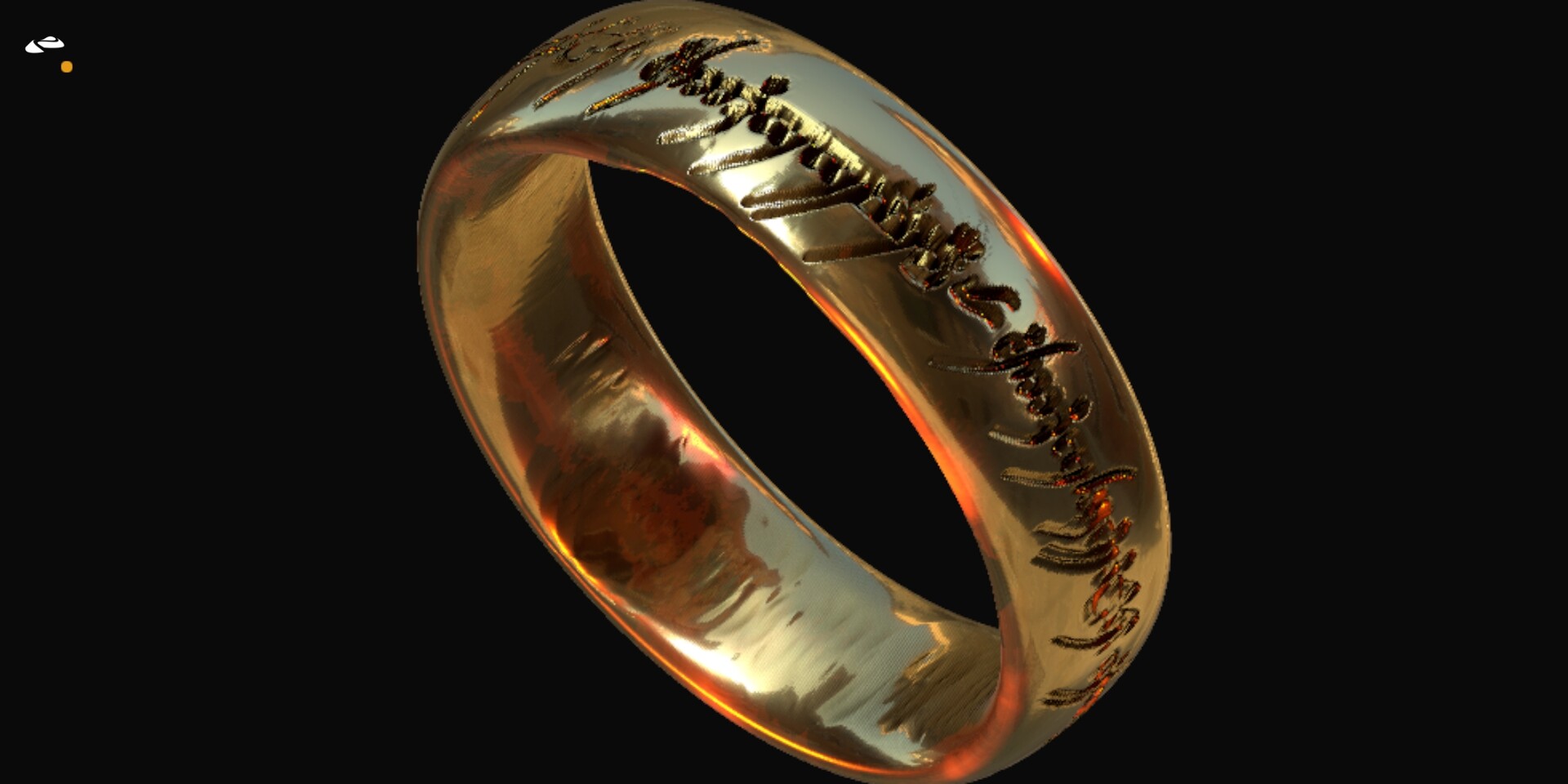 ArtStation - One Ring from "Lord of the Rings"