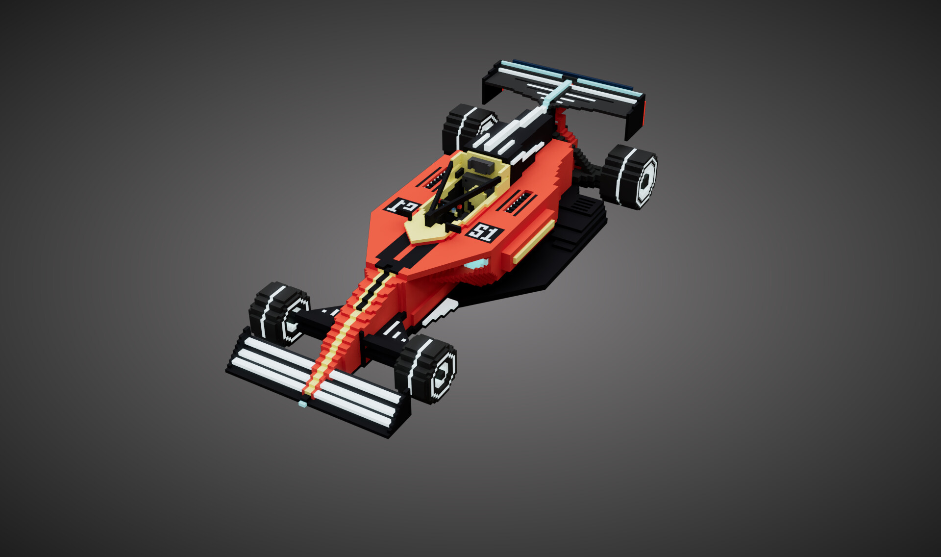 ArtStation - F1 Racing Car - Part of the Race Cars Collection