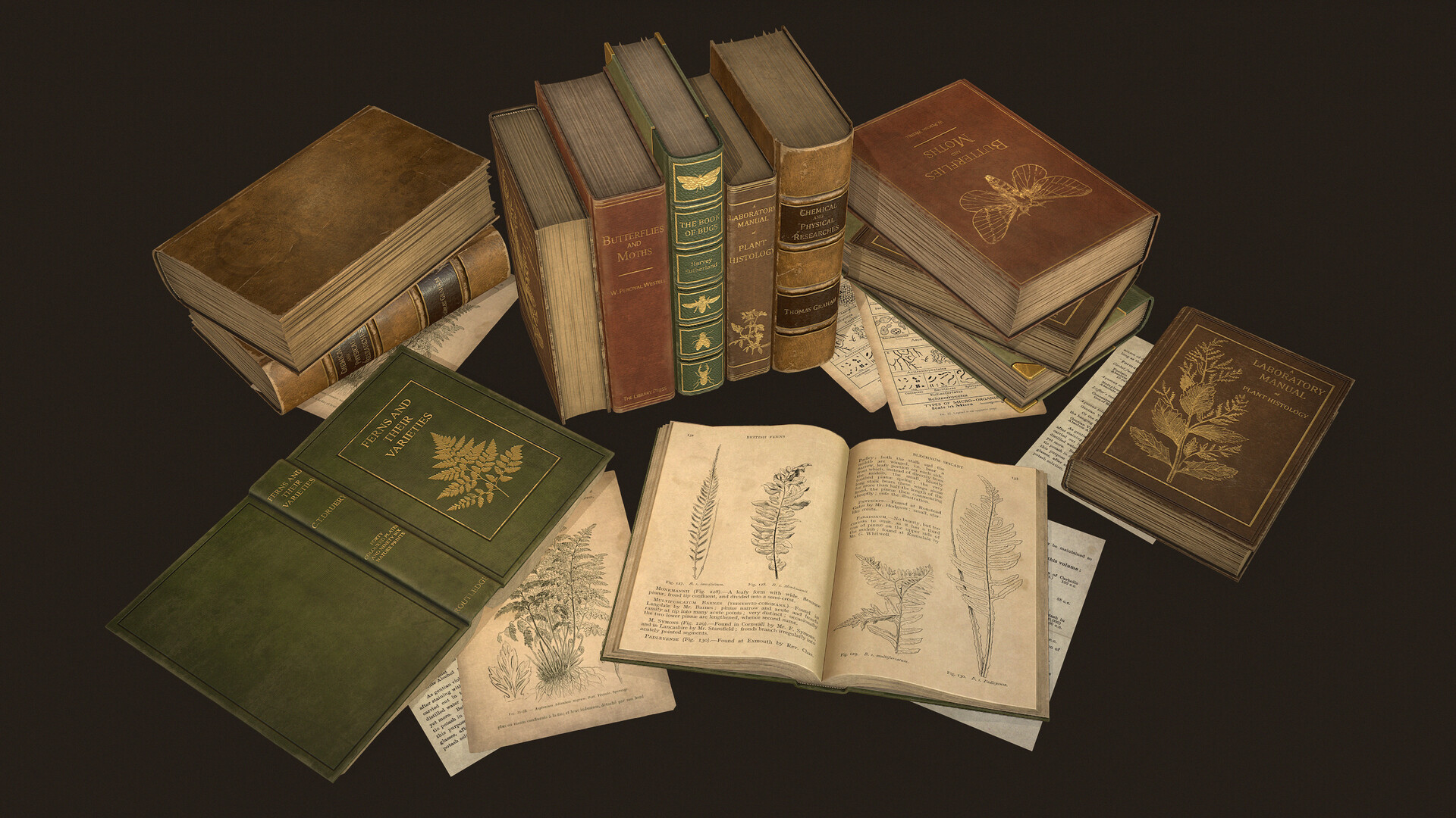 ArtStation - Old books