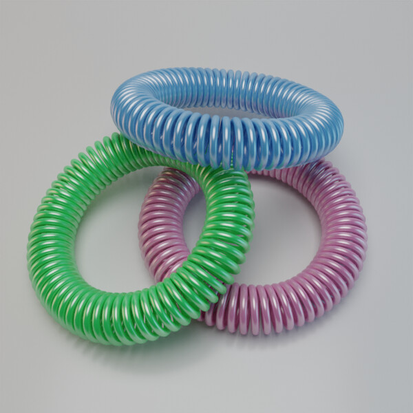ArtStation - Elastic band spring scrunchy