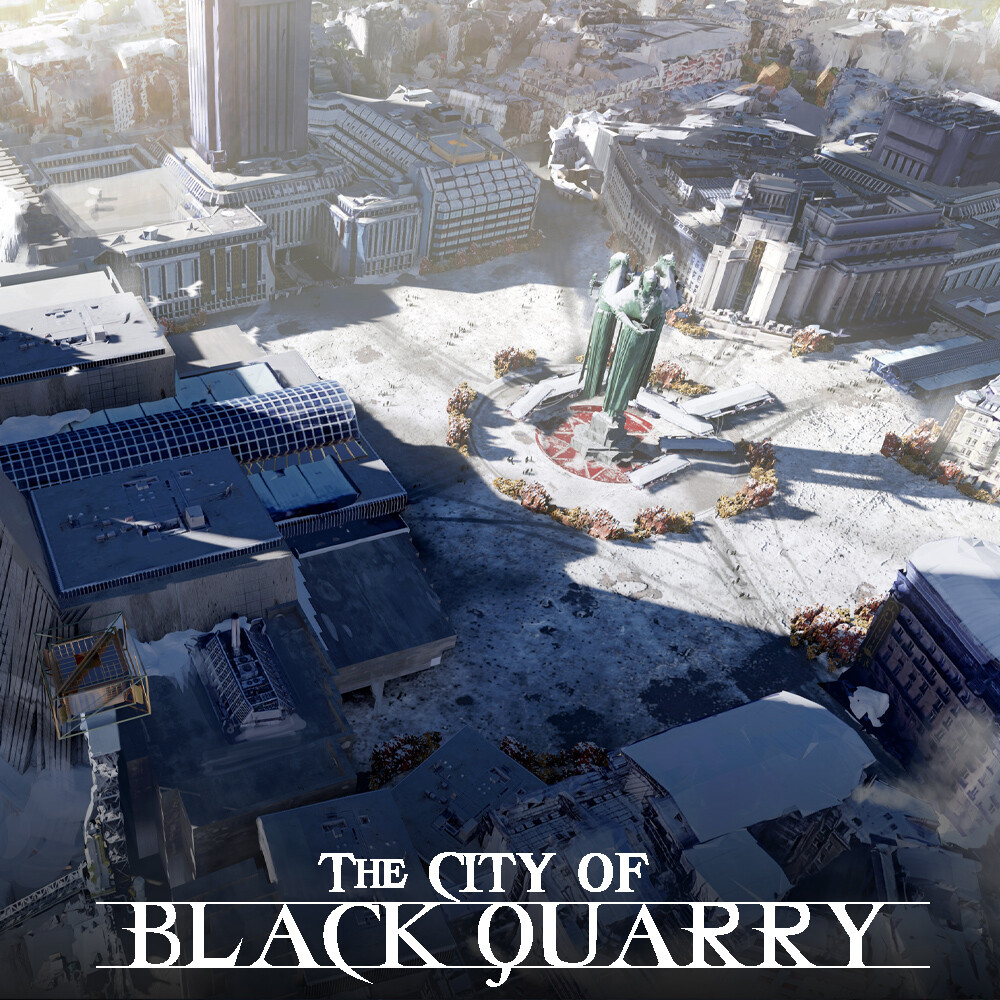 ArtStation - Upper City View