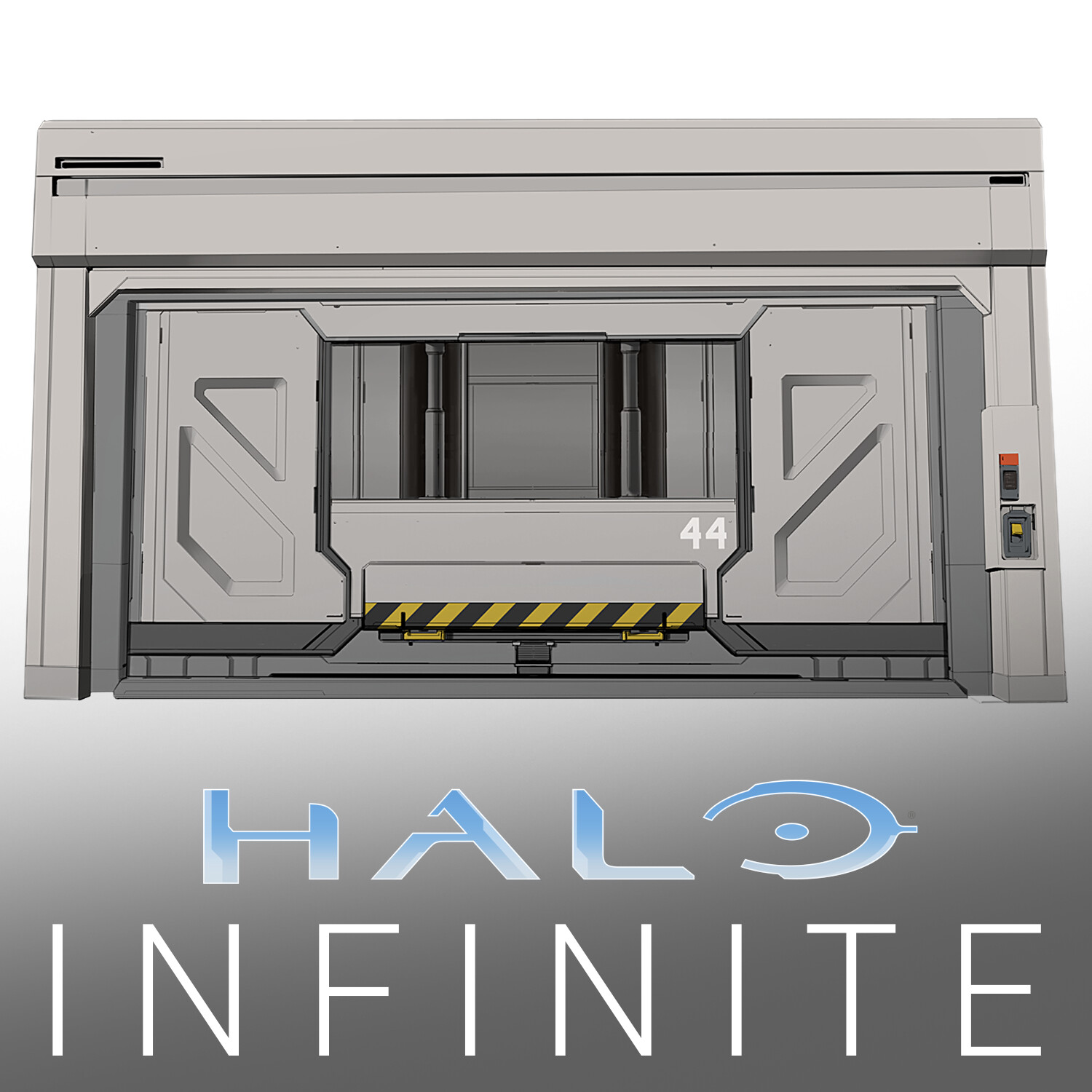ArtStation - Halo Infinite : UNSC Door Concept