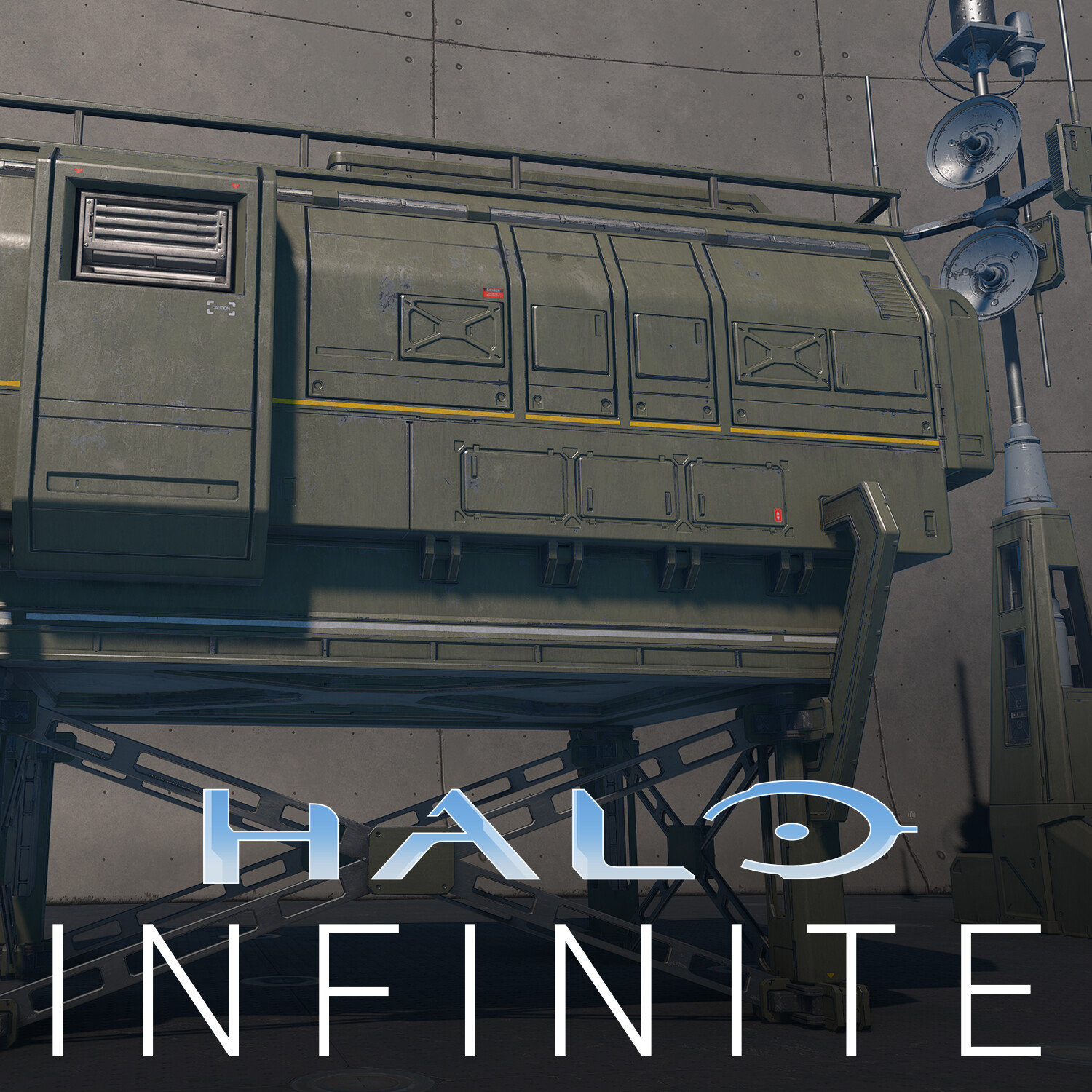 ArtStation - Halo Infinite - UNSC Command Tower
