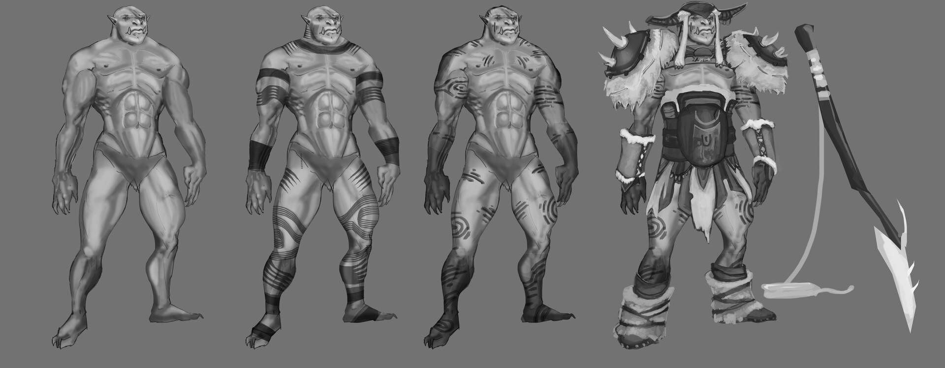 ArtStation - Orcs concept