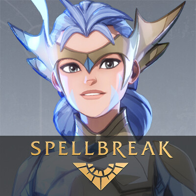 ArtStation - Featherfall skin for Spellbreak