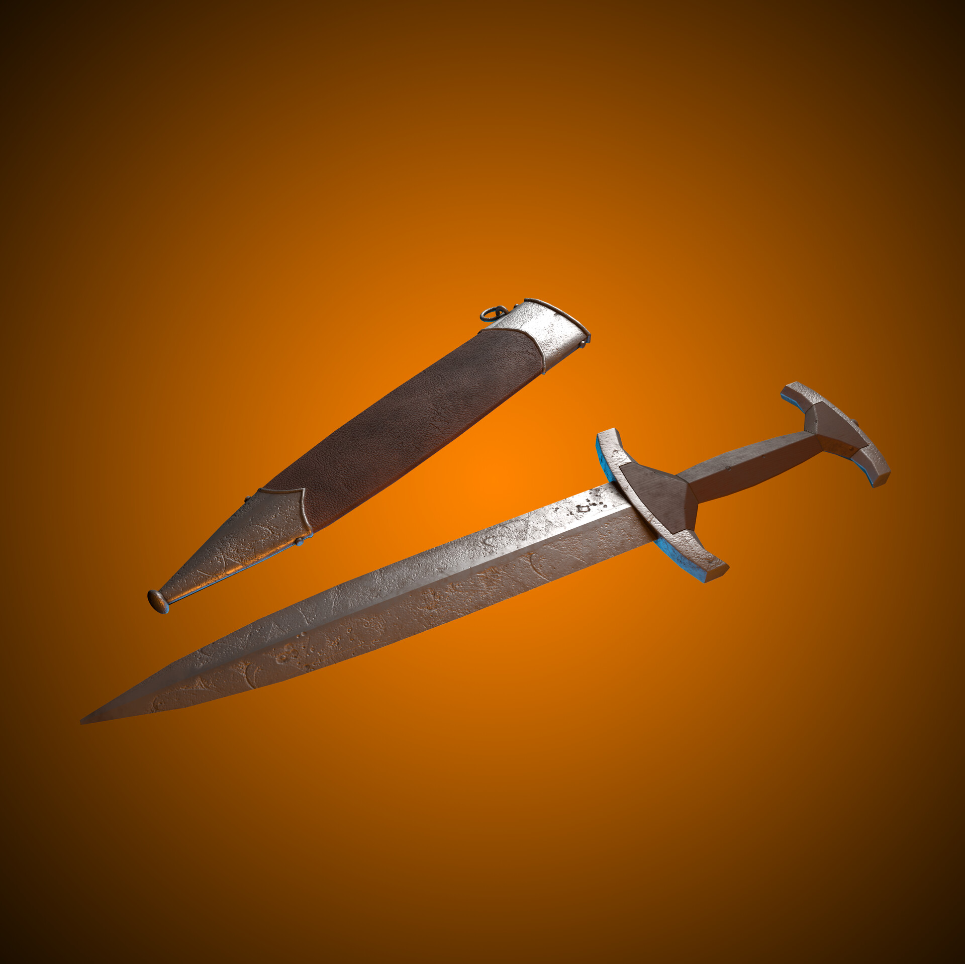 ArtStation - Dagger & Steath Texturing