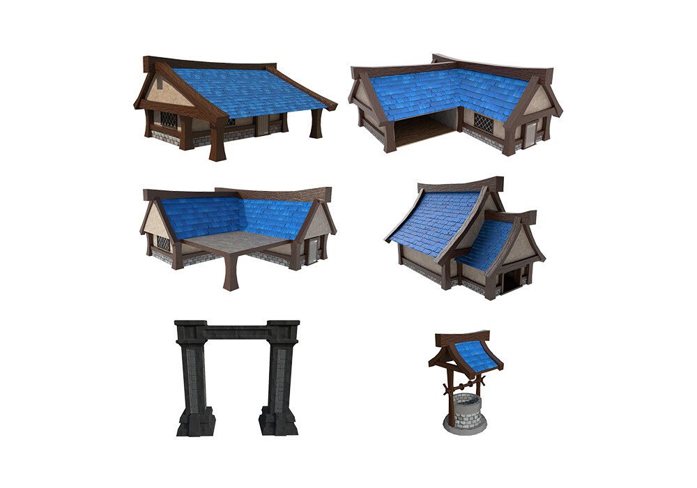 ArtStation - World of Warcraft Themed Buildings