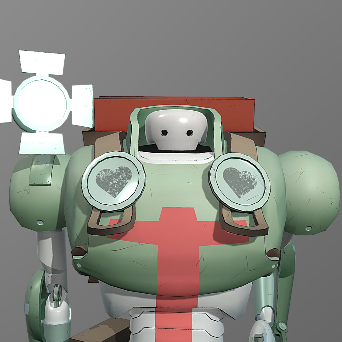 ArtStation - Coffin Crushers - Medical Mech