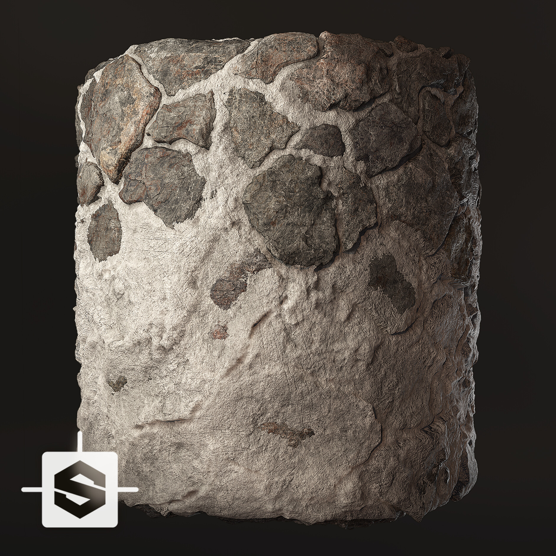ArtStation - Rock Wall Material