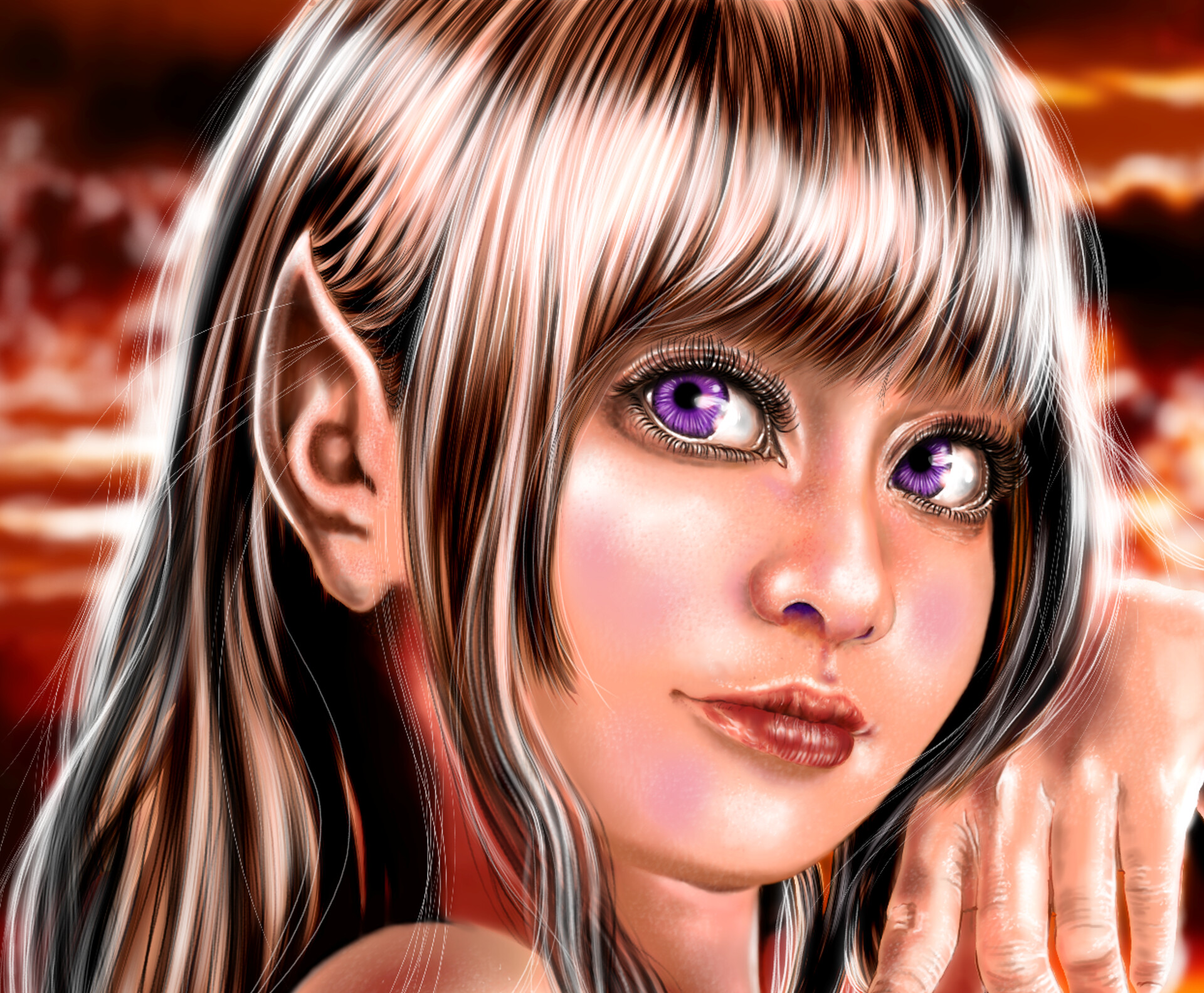 ArtStation - Vulcan girl Star Trek