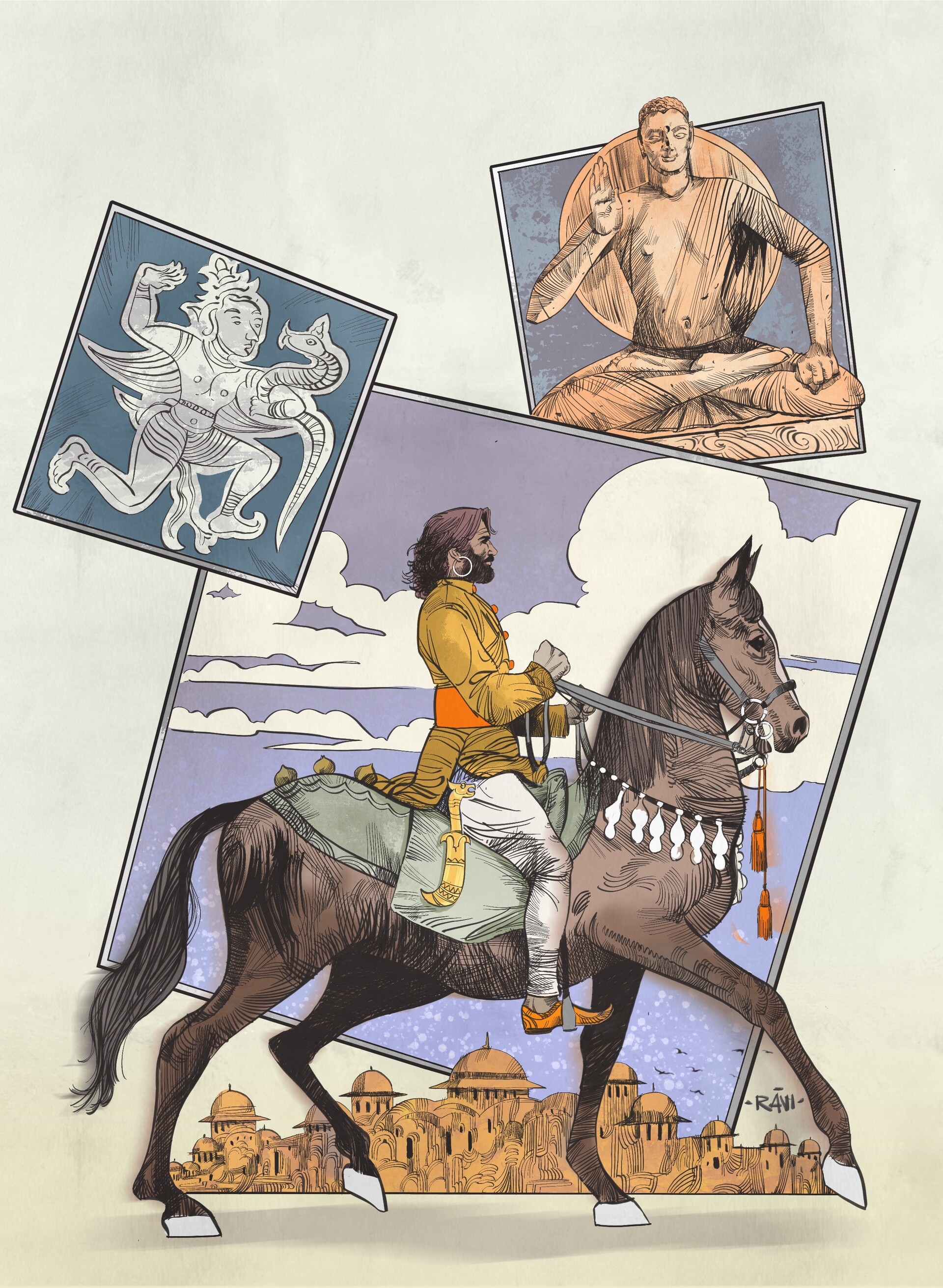 ArtStation - Kayasthas in Mathura