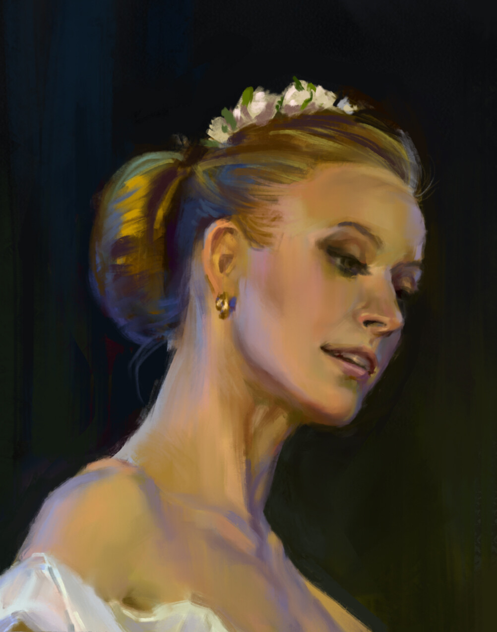 ArtStation - Portrait of a Ballerina