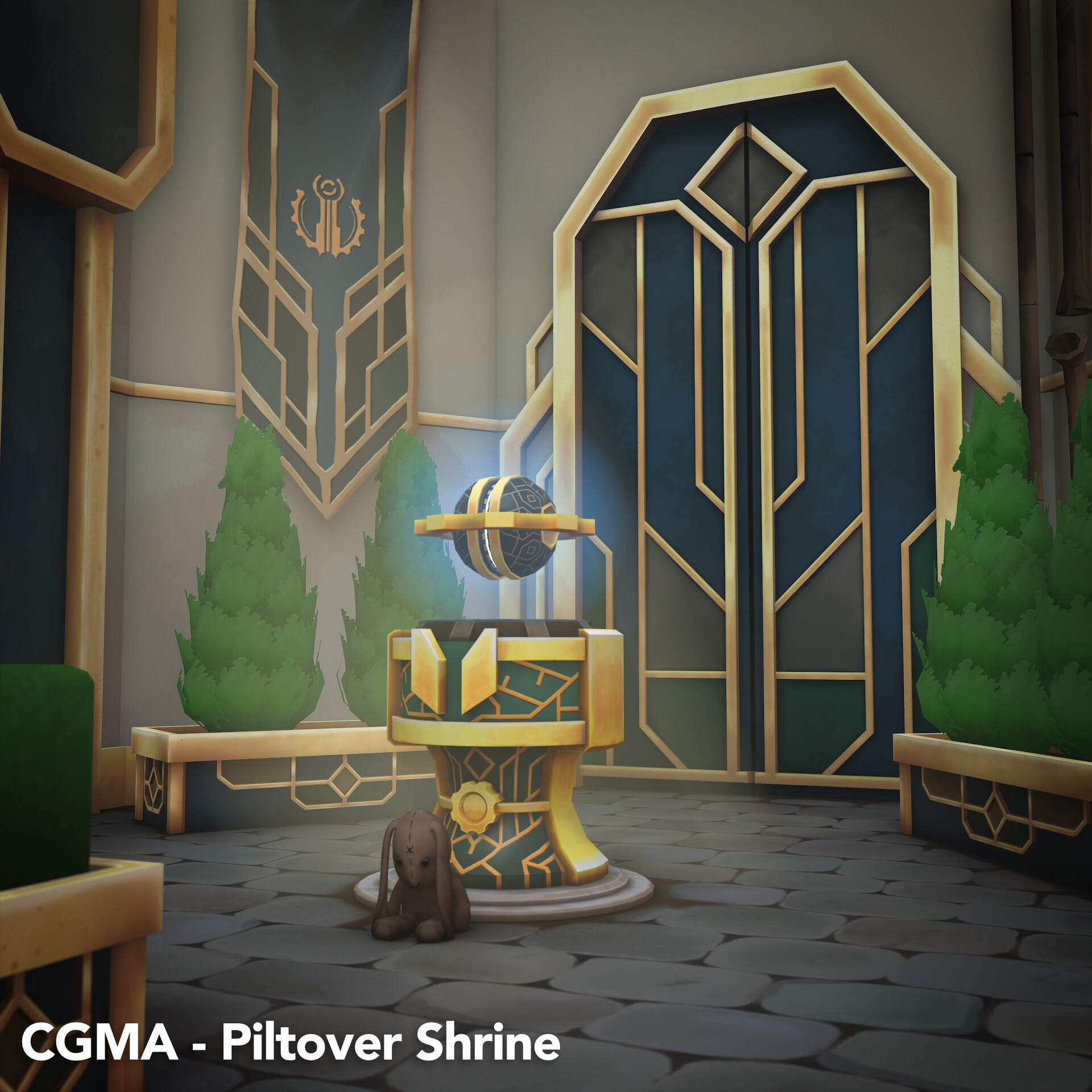 ArtStation - Piltover Shrine