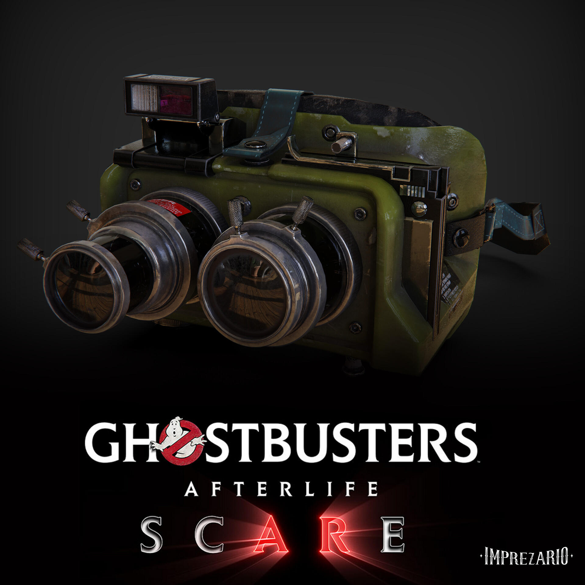 ArtStation - Ecto Goggles GhostBuster