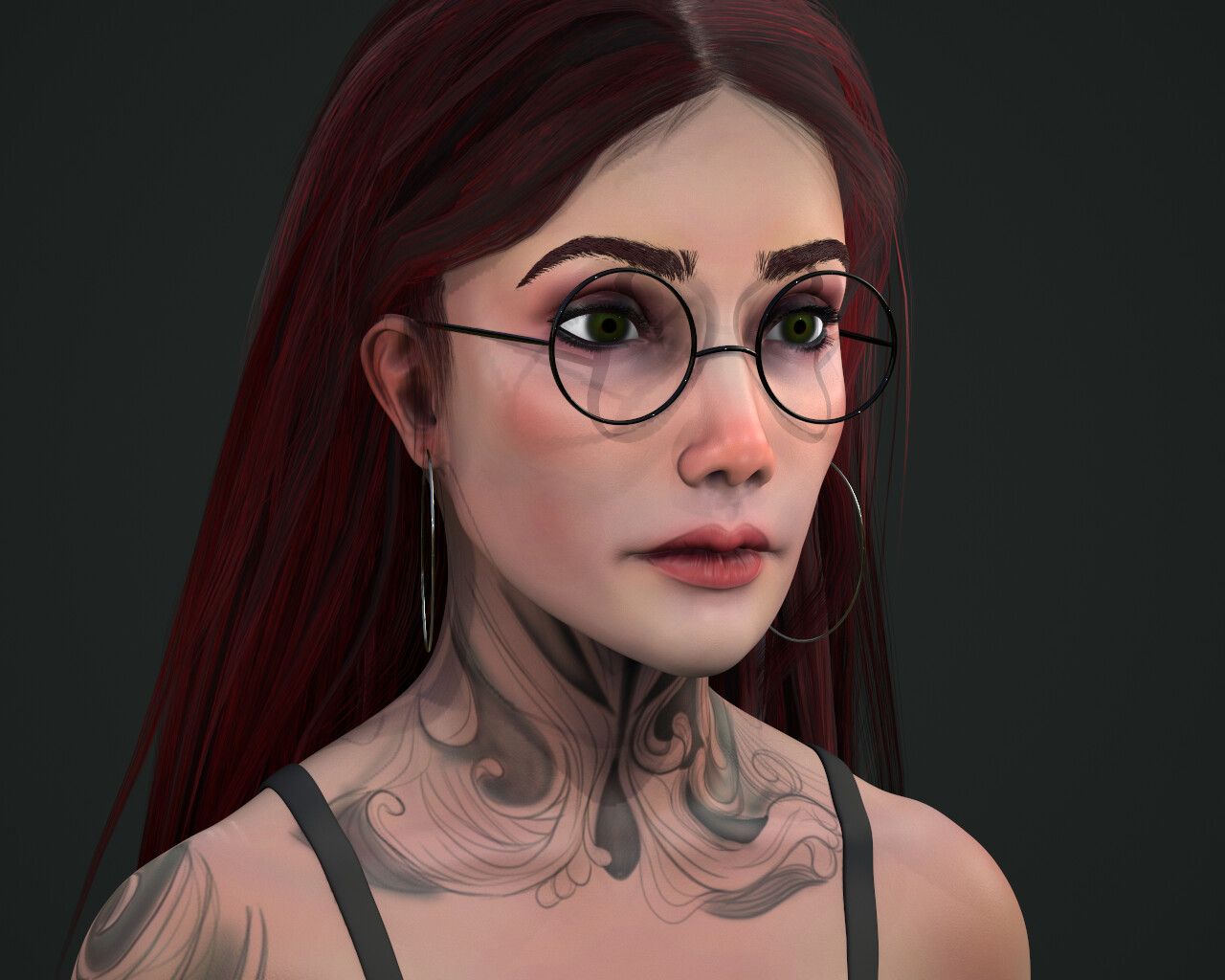 ArtStation - Xgen Hair Cards - Dante Obliviate's "Hidden Smile"