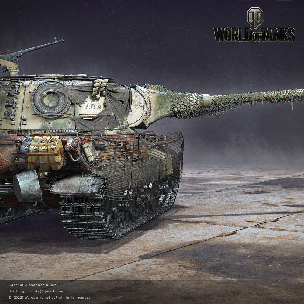 ArtStation - 3D Style “Kampfgruppe Becken” for the E75 TS